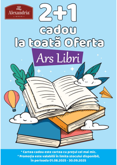 2 PLUS 1 GRATUIT la toate titlurile ARS LIBRI